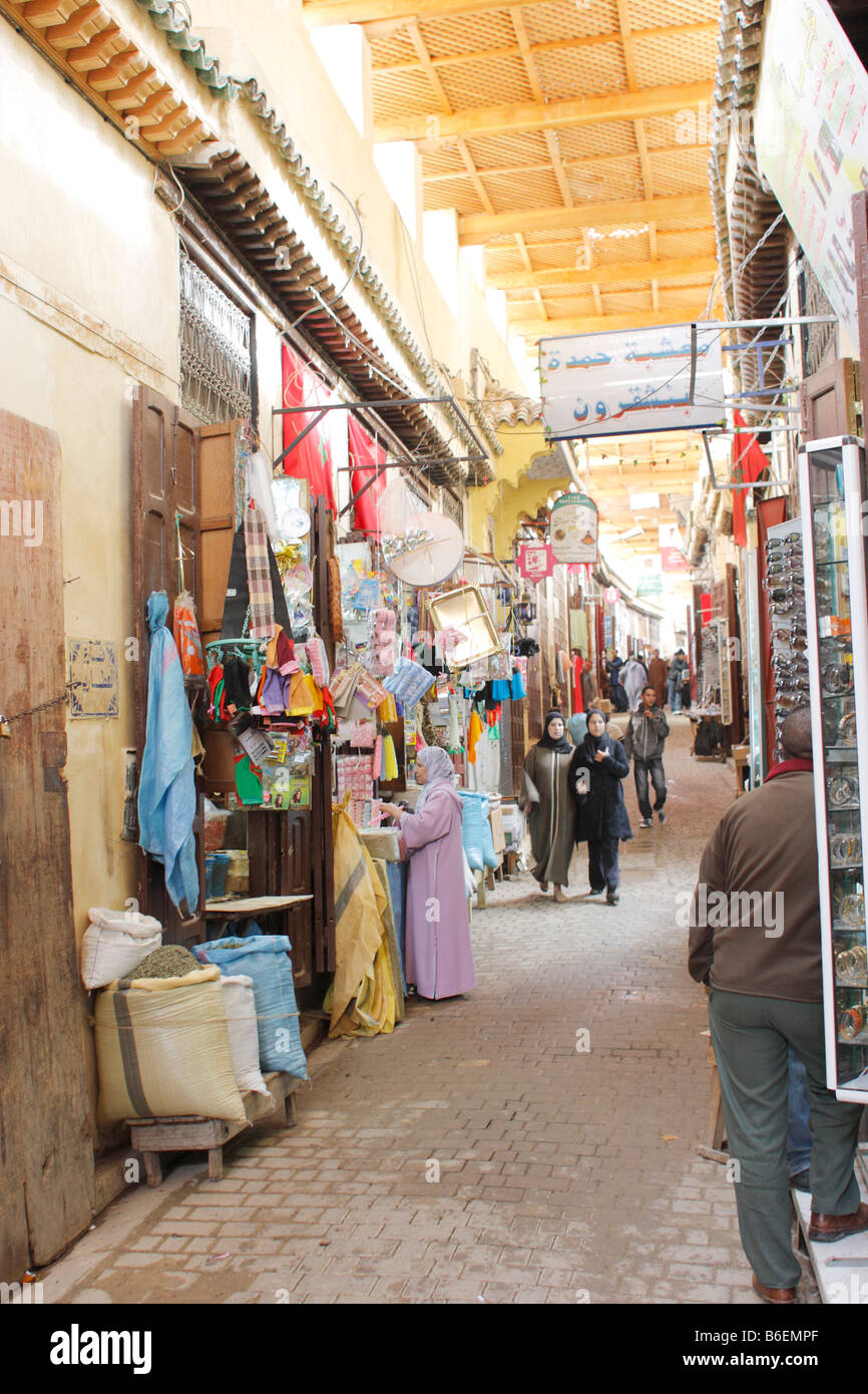 Market, Fes, Morocco, Africa Stock Photo - Alamy
