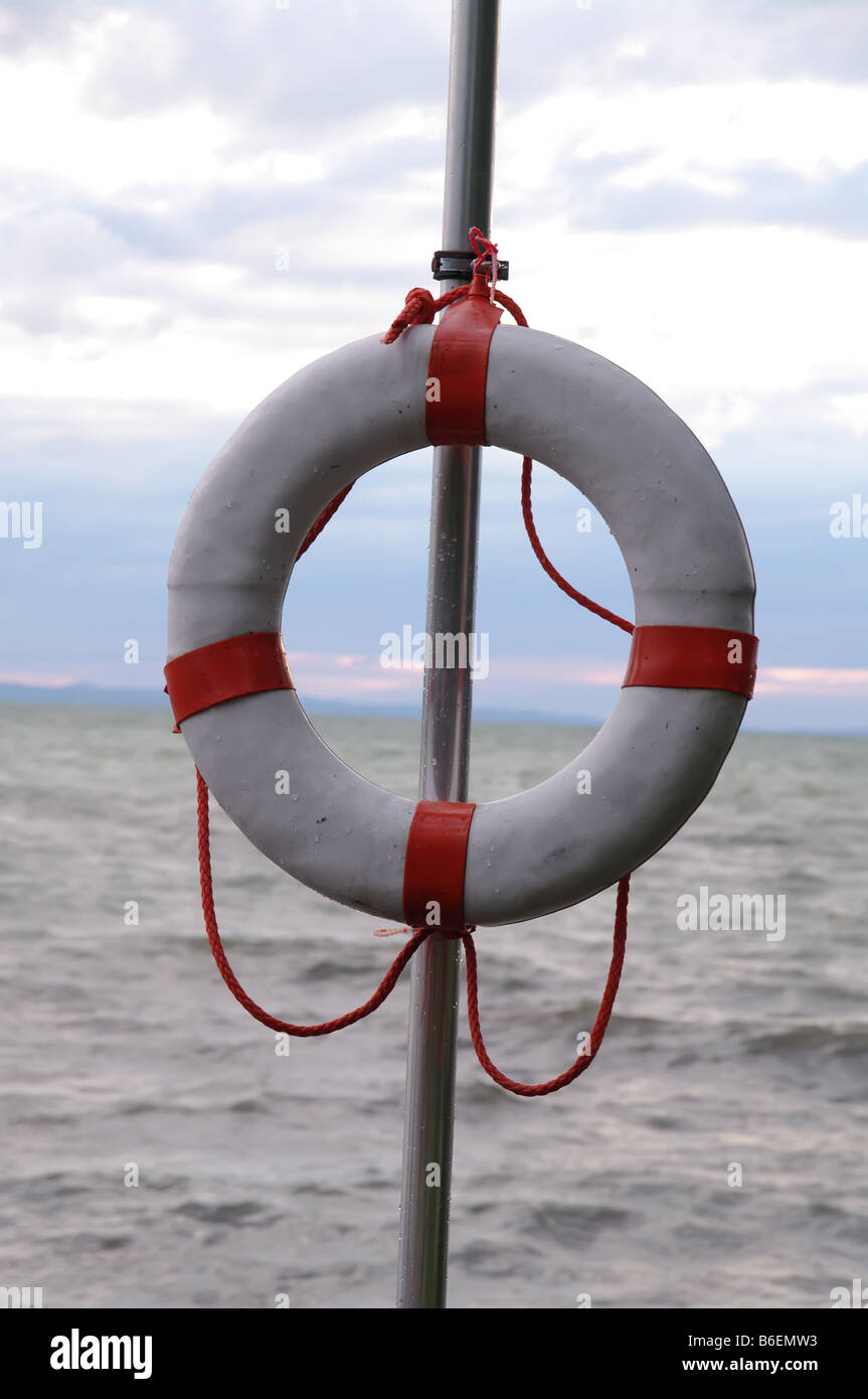 Emergency life buoy stand on hi-res stock photography and images - Alamy