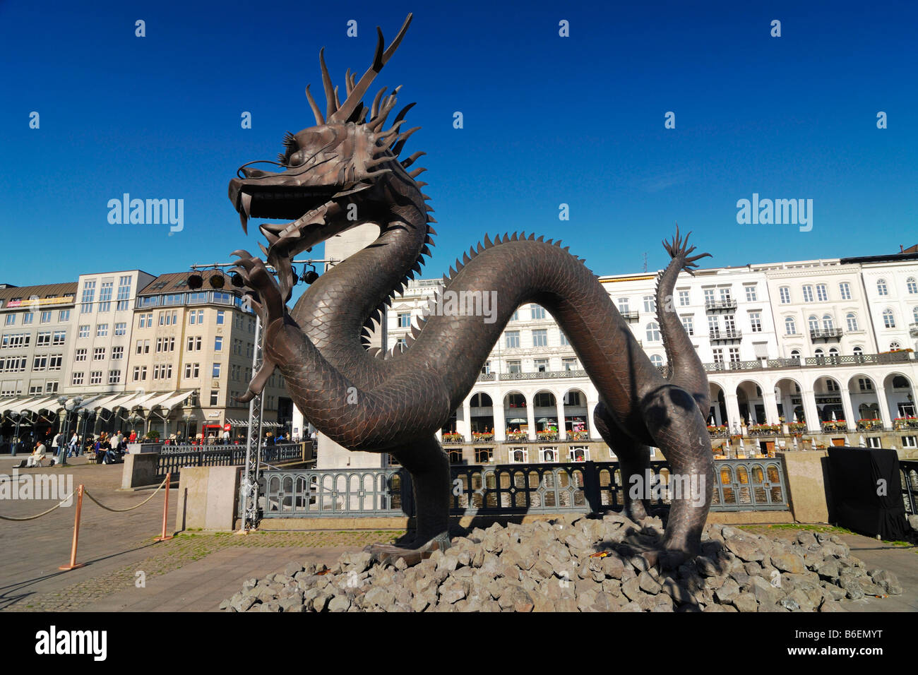 Chinese dragon at the town hall square hi-res stock photography and ...