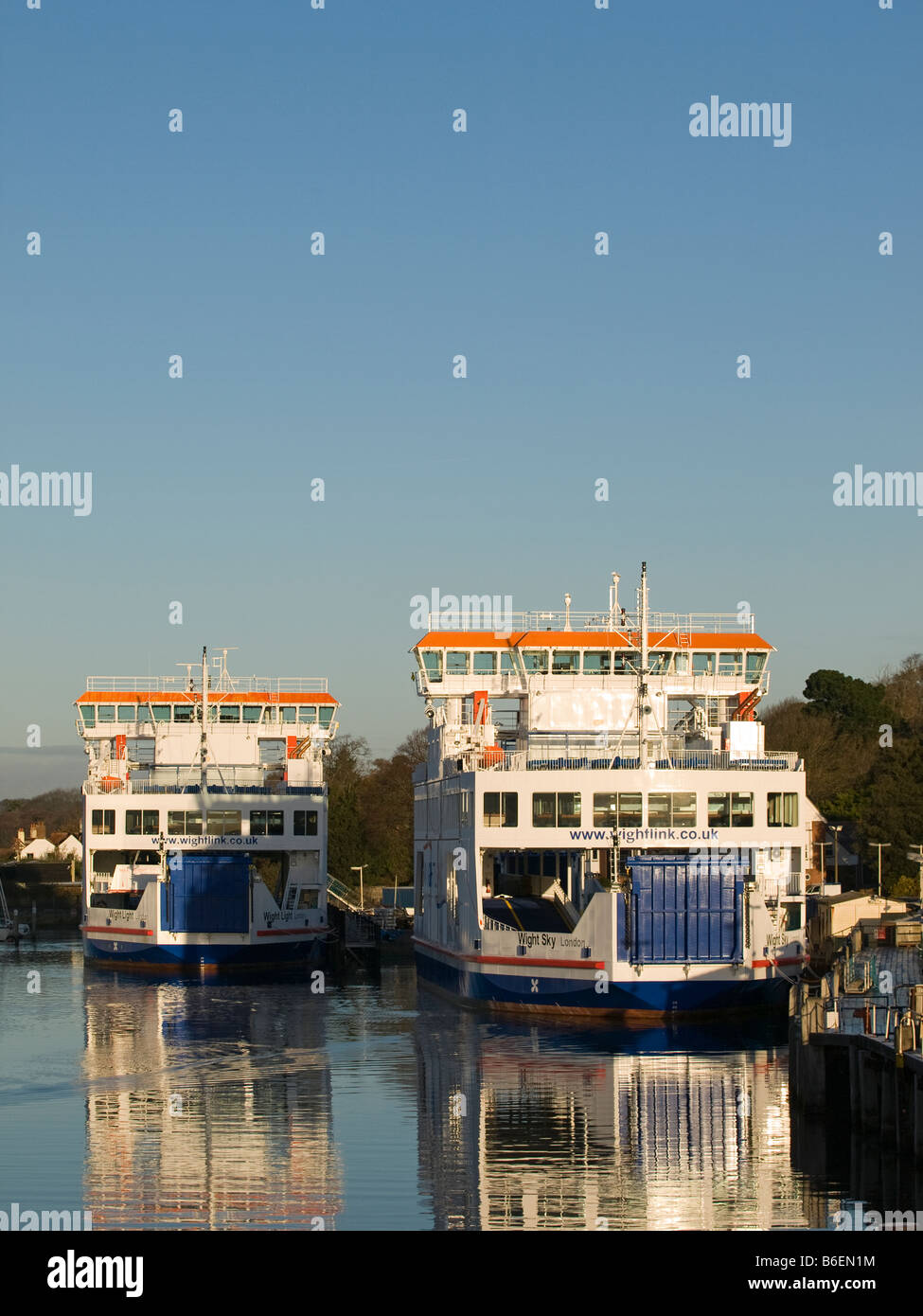 Wightlink vehicle ferries hi-res stock photography and images - Alamy