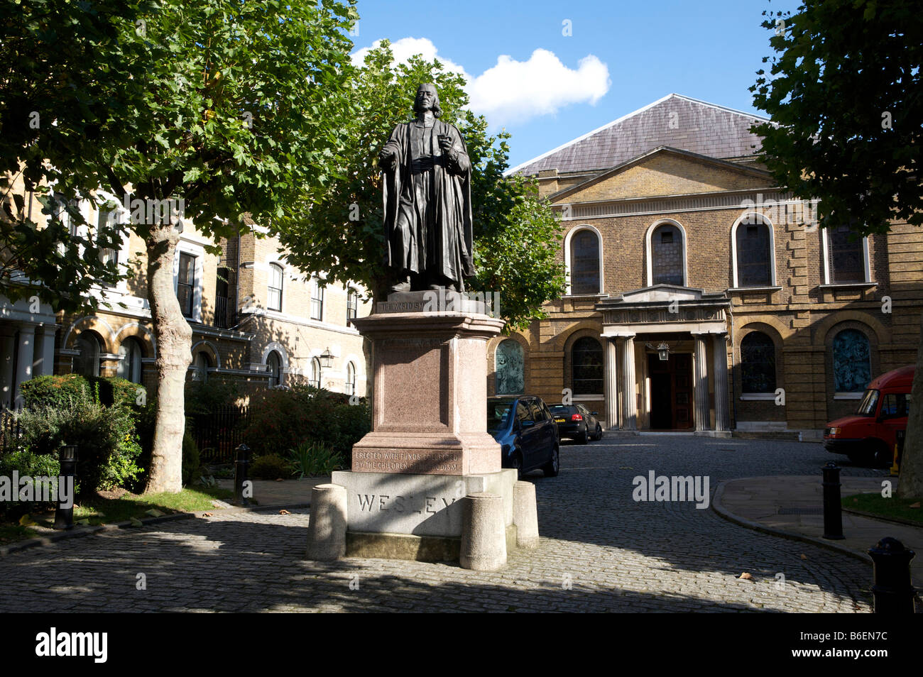 Wesley's Chapel and Leysian mission, London Stock Photo - Alamy