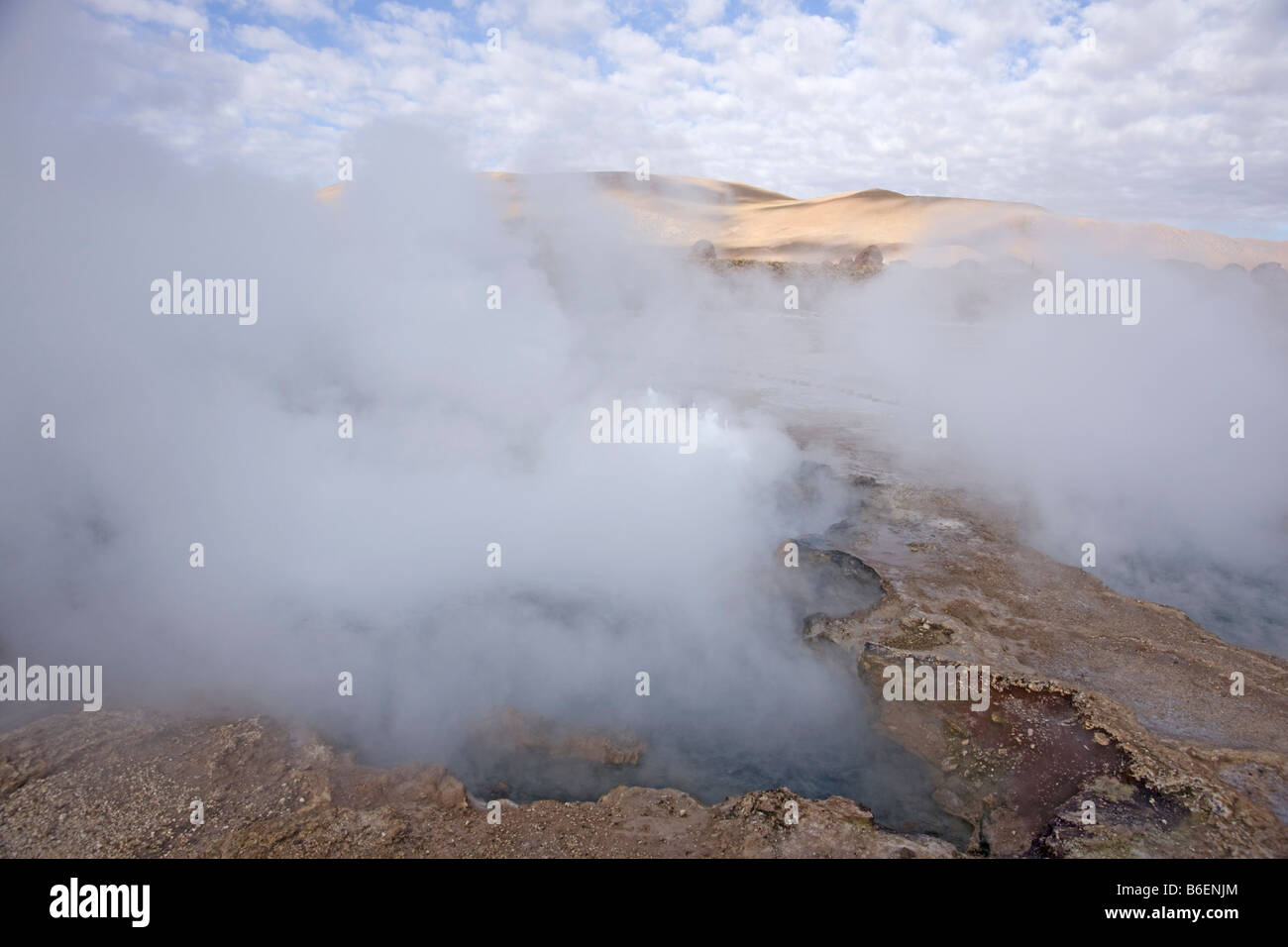 El Tatio geysers, Atacama Desert, Chile Stock Photo - Alamy
