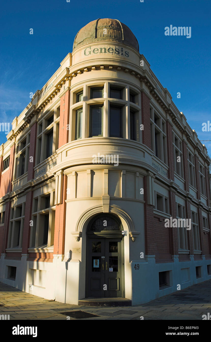 The facade of a typical house in Fremantle, Western Australia Stock ...