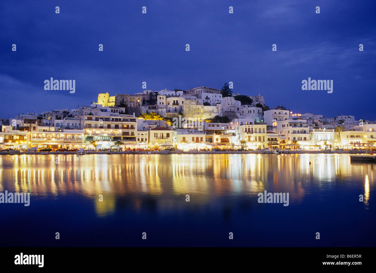 Naxos city, Naxos Island, Greece, Europe Stock Photo - Alamy