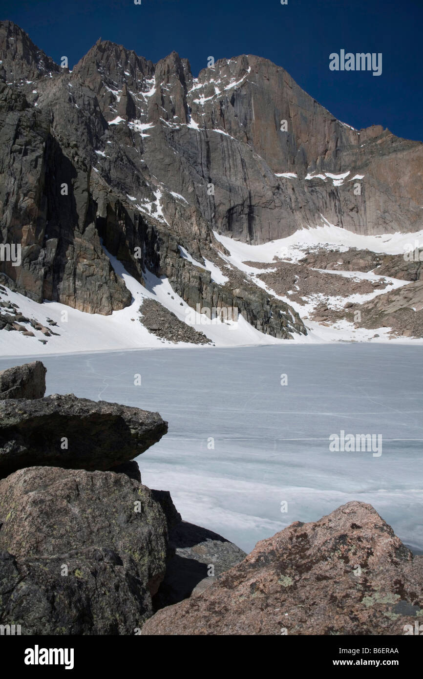 Chasm lake rocky hi-res stock photography and images - Alamy