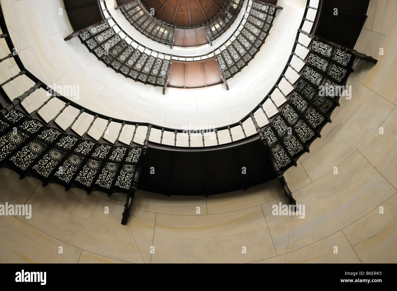 Staircase inside german castle hi-res stock photography and images - Alamy