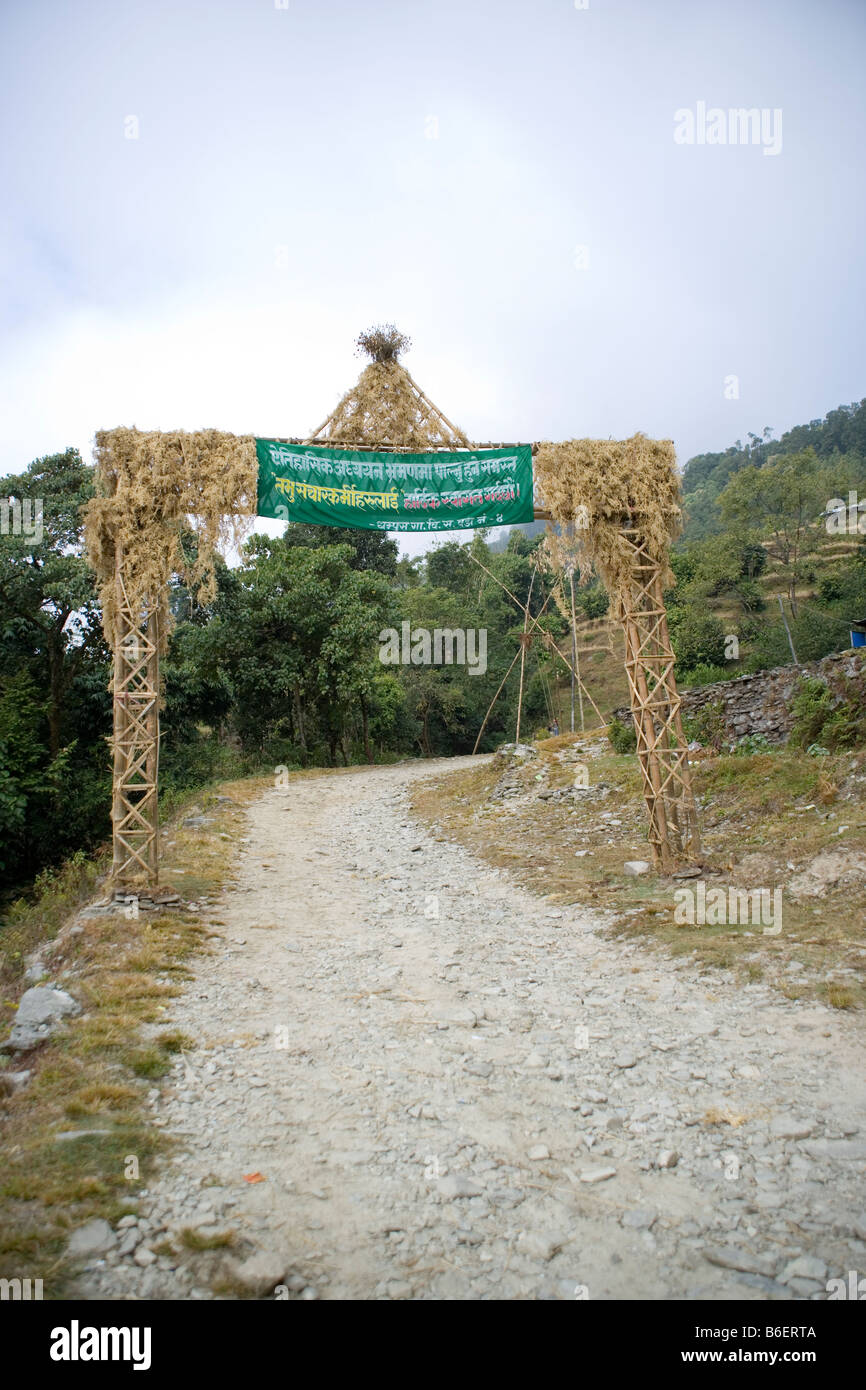 Welcome gate hi-res stock photography and images - Alamy