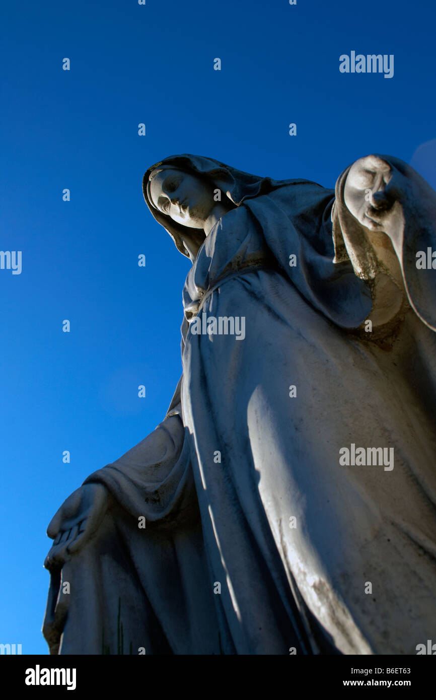 Rosary statue mary hi-res stock photography and images - Alamy