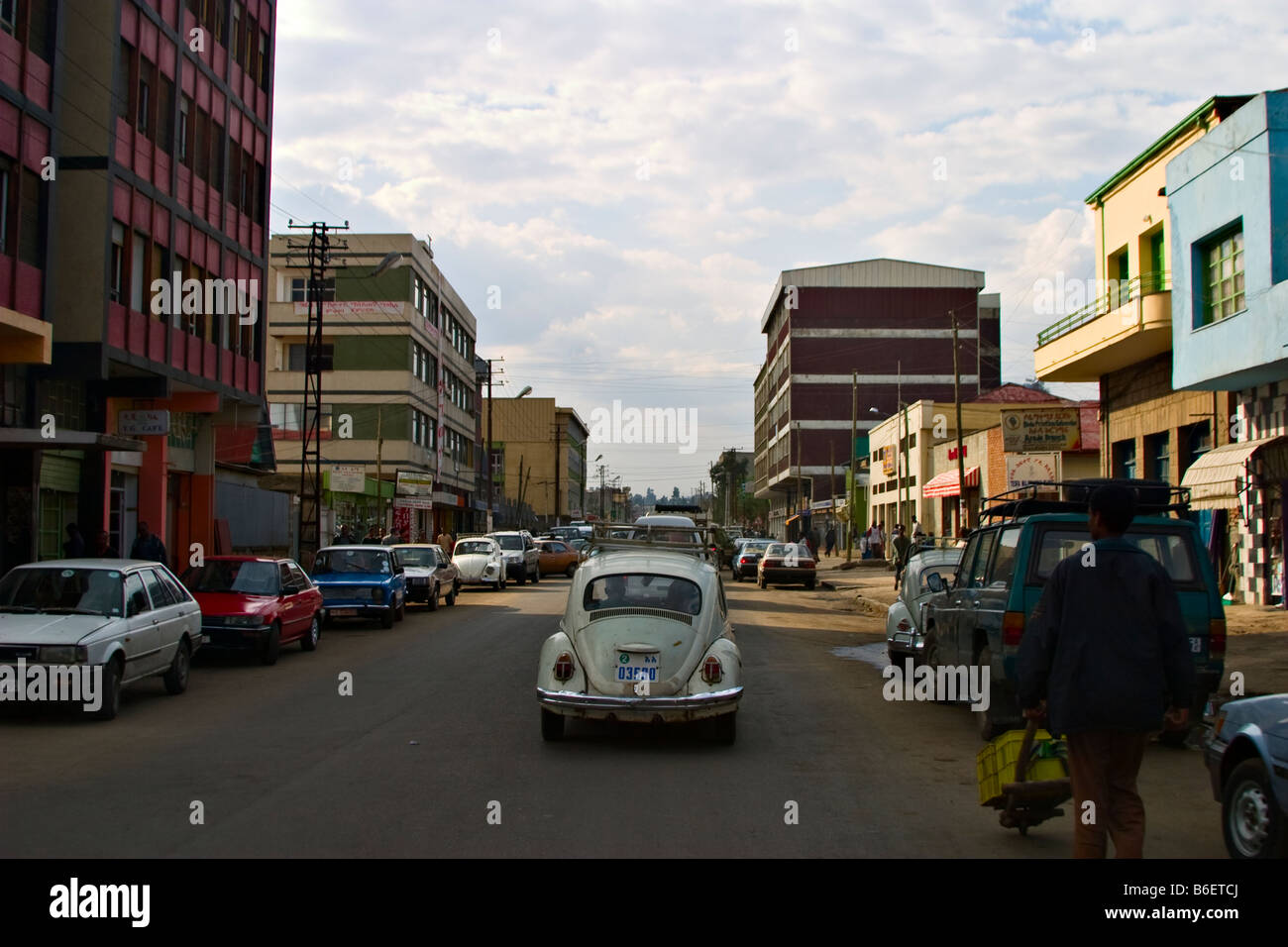 Streets of Addis Ababa, Ethiopia, Africa Stock Photo - Alamy