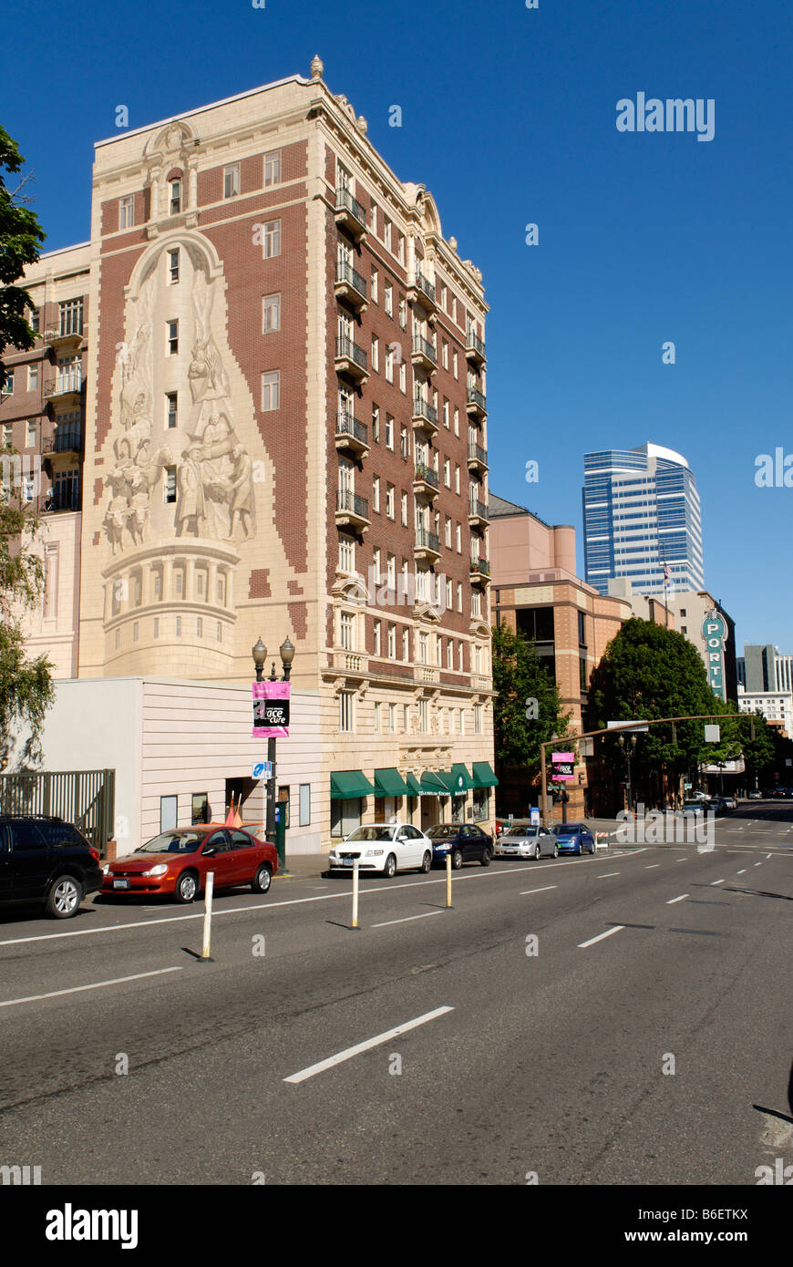 Downtown, town centre of Portland, Oregon, USA Stock Photo - Alamy
