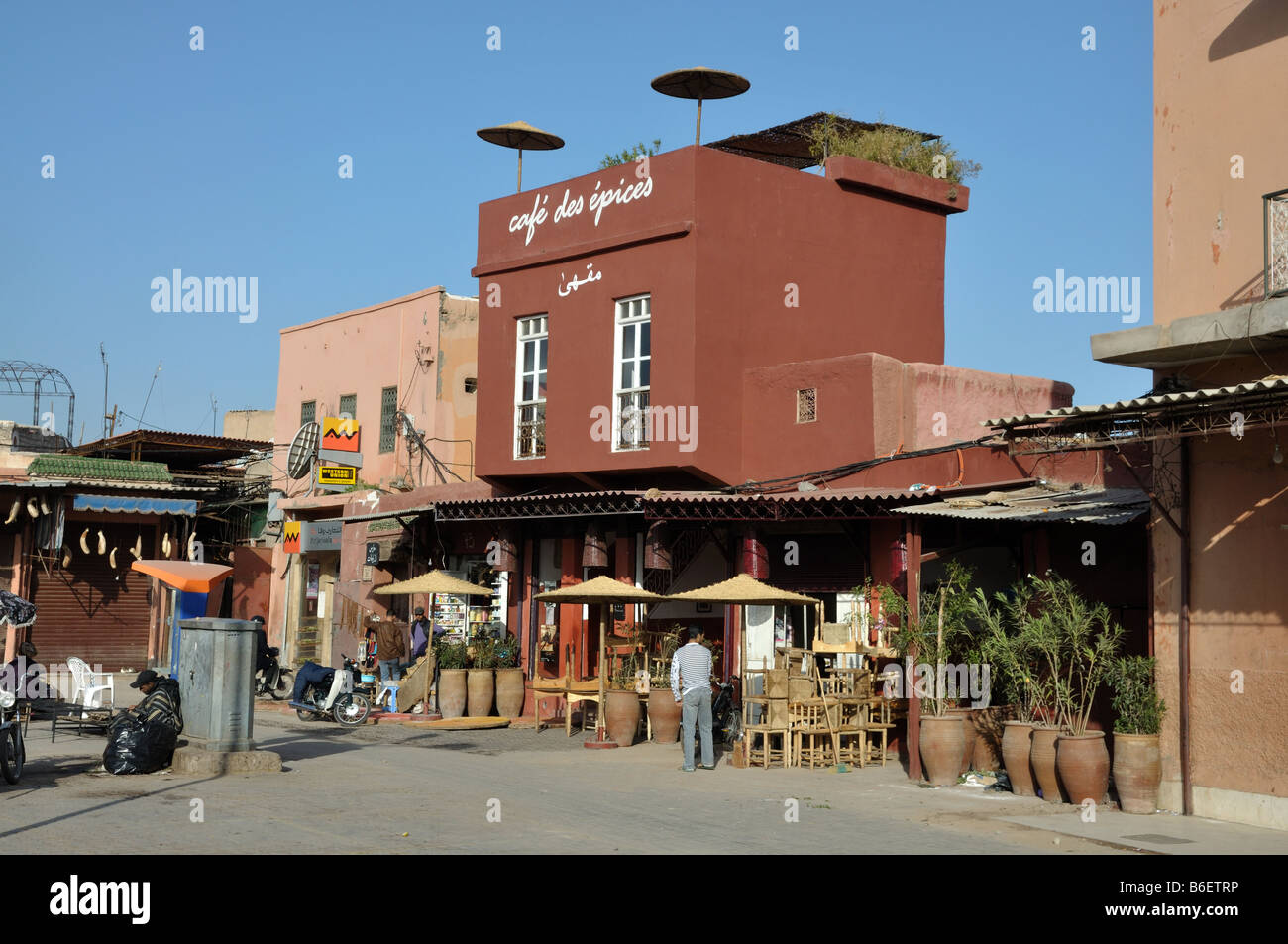In der old town of Marrakech, Morocco Stock Photo - Alamy