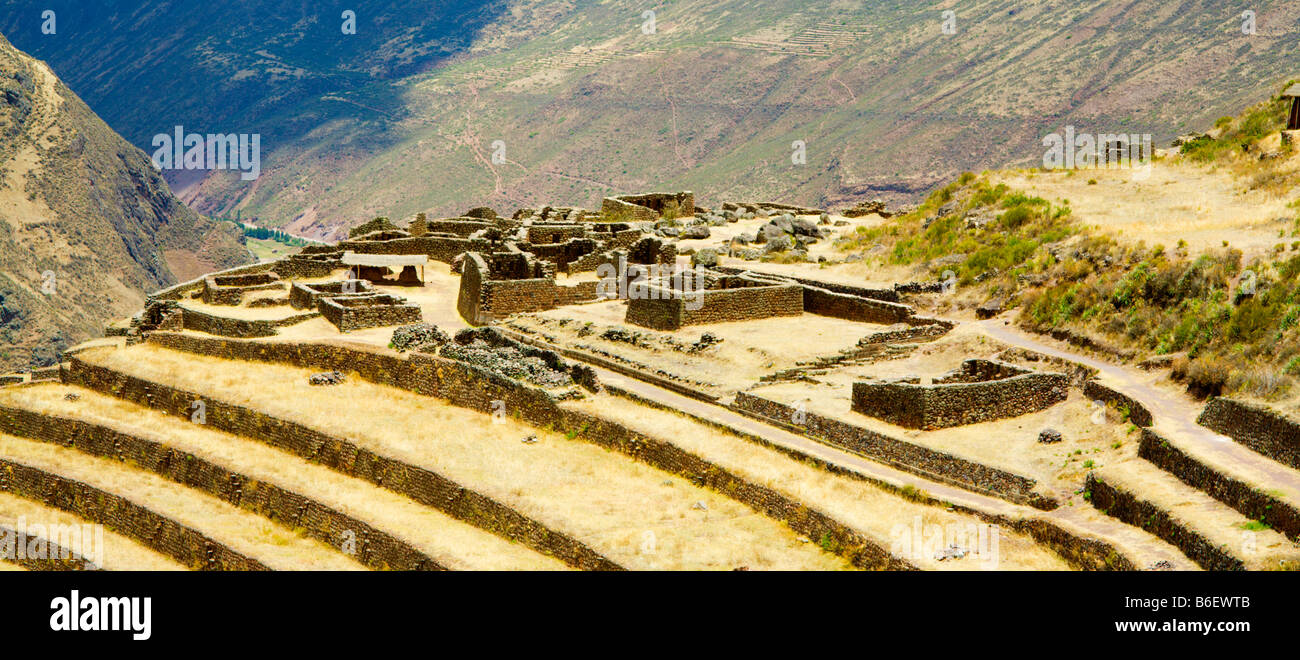 Pisac Inca ruins Stock Photo - Alamy