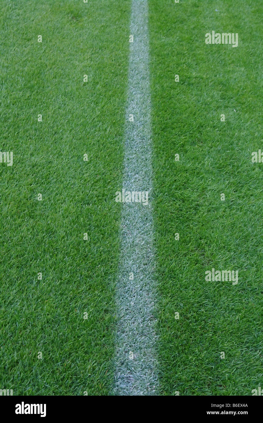 soccer field close ups of markings Stock Photo - Alamy