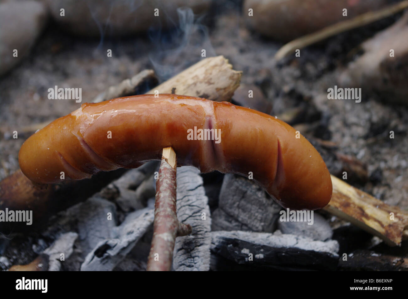 Burn sausage hi-res stock photography and images - Alamy