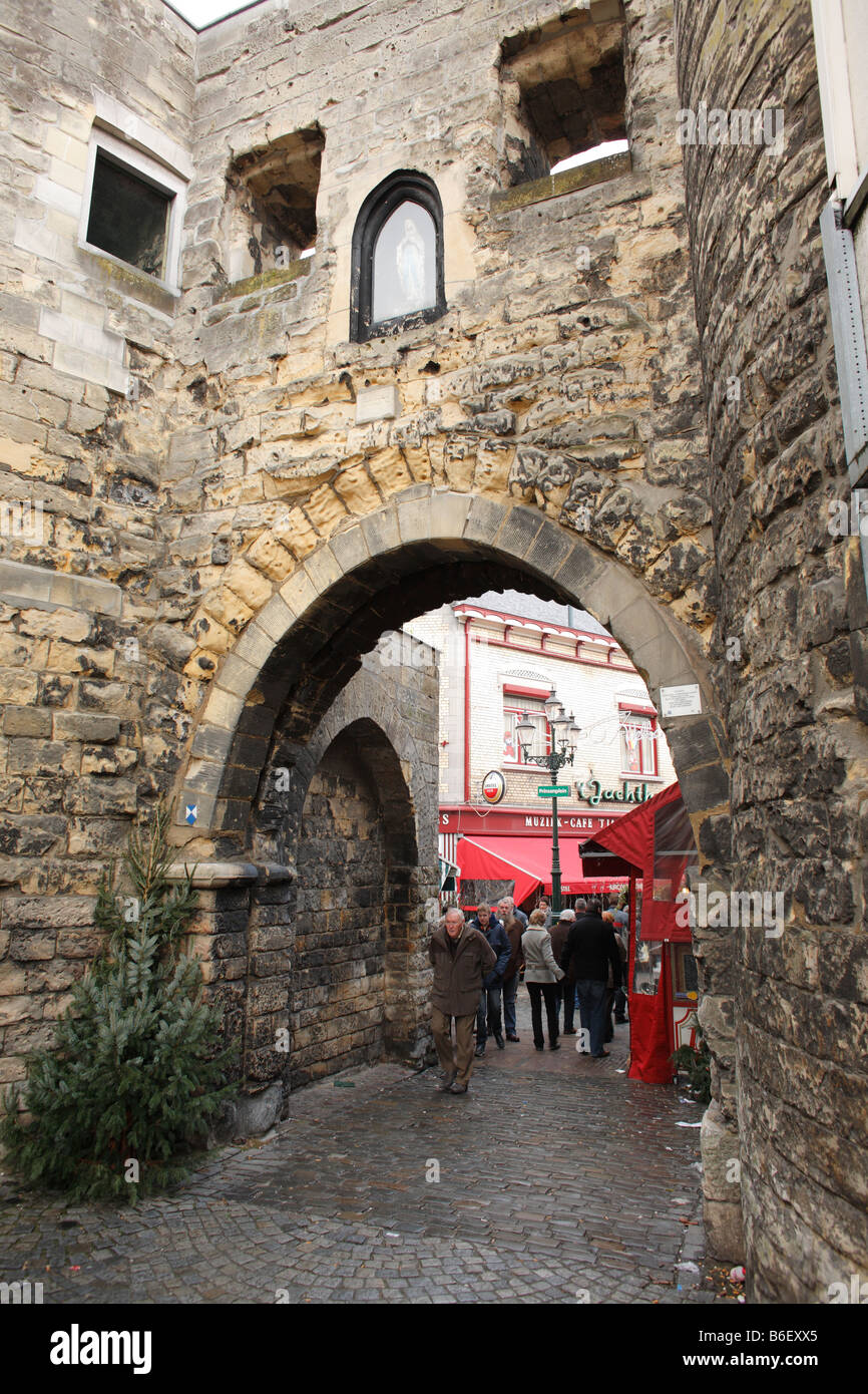 Old town gate, Valkenburg, Netherlands, Europe Stock Photo - Alamy