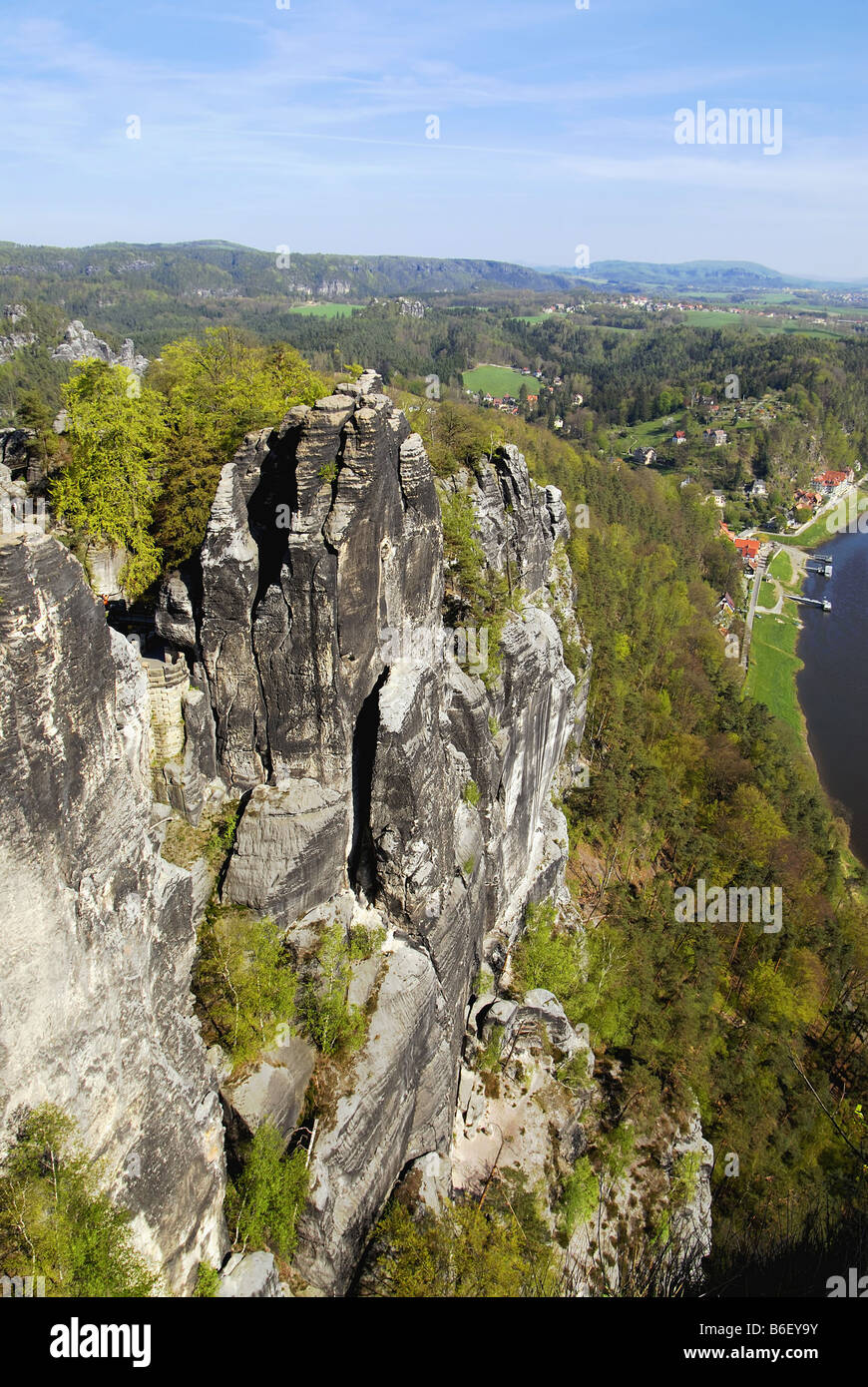 Saxony Swiss Mountain National Park near Dresden, Germany, Saxony ...