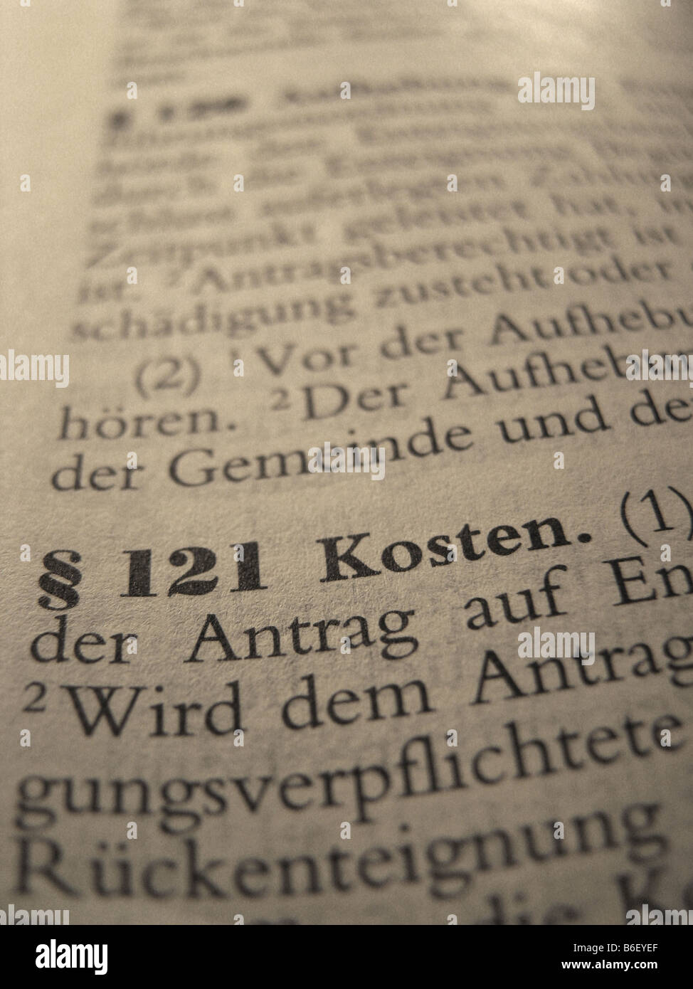 Legal text in statute book of national German public law: Law of the ...