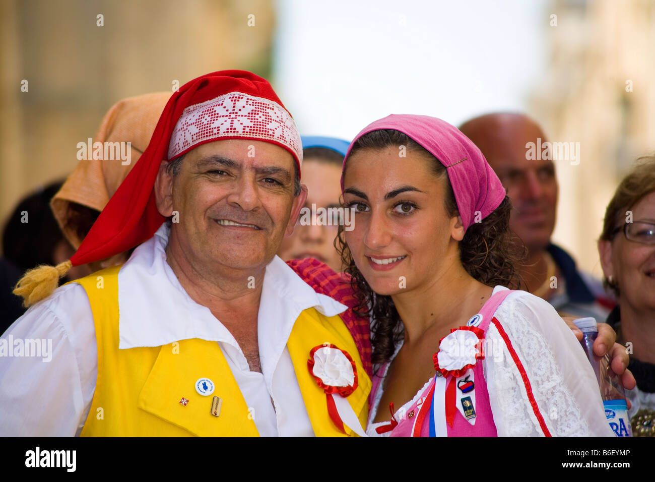 Maltese national dress hi-res stock photography and images - Alamy