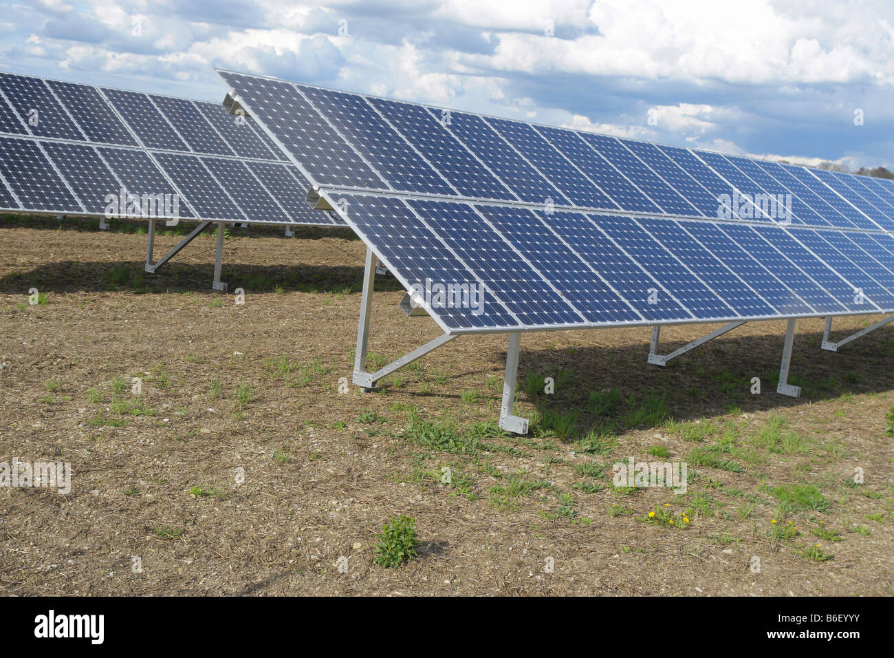 solar collector energy plant outside Stock Photo - Alamy