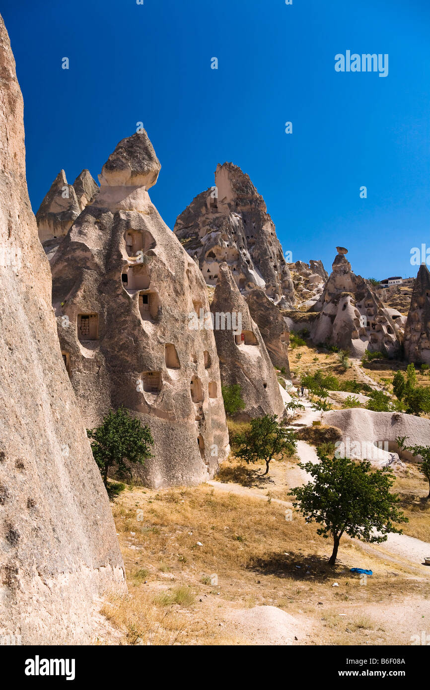 Inside rock house uchisar cappadocia hi-res stock photography and ...