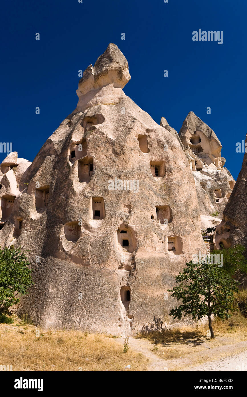 Inside rock house uchisar cappadocia hi-res stock photography and ...