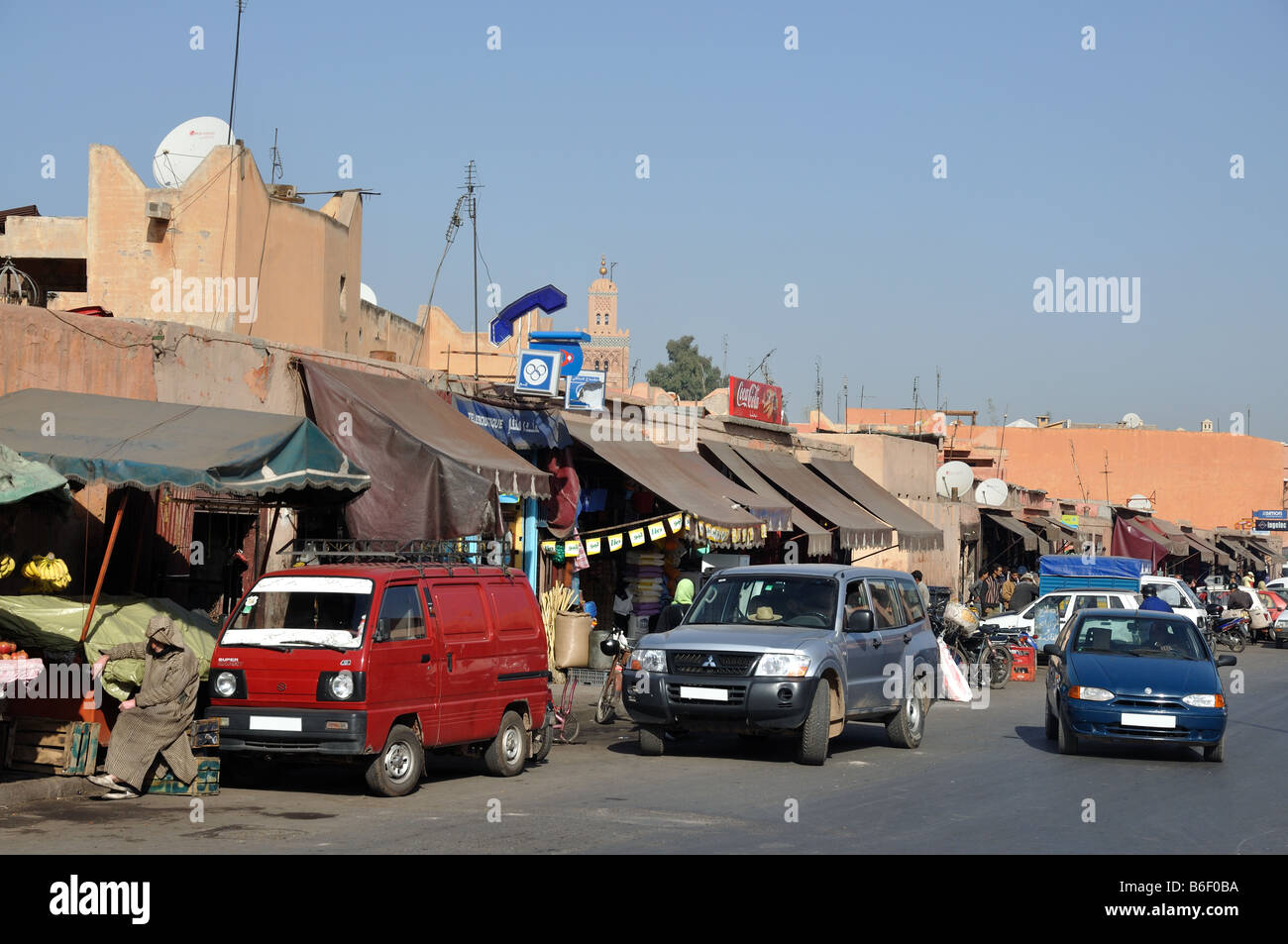 Street scene in Marrakech, Morocco Stock Photo - Alamy