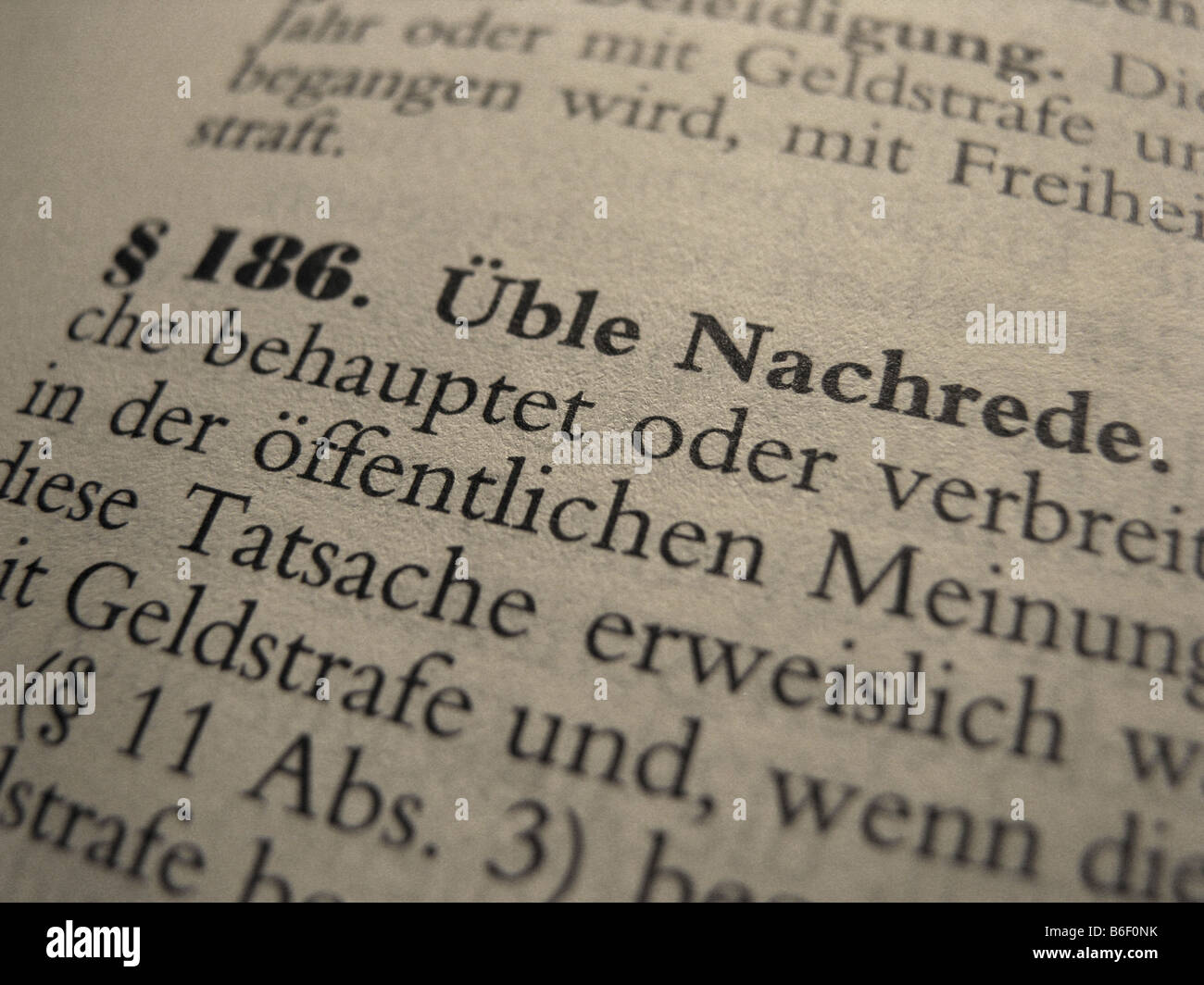 Defamation act hi-res stock photography and images - Alamy