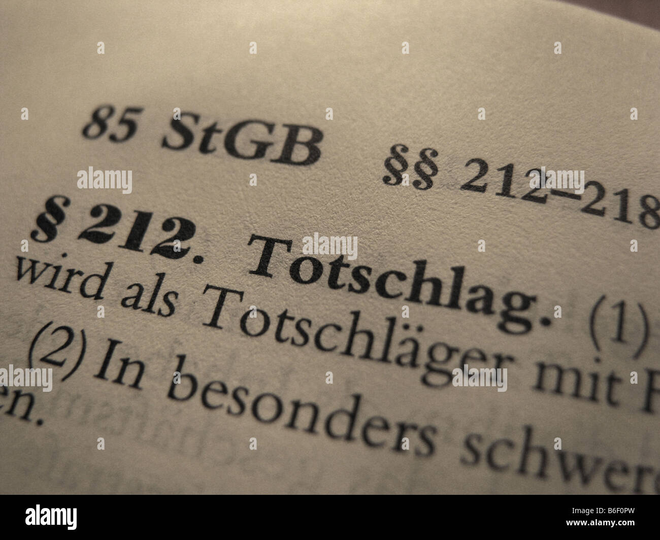 Paragraph 212 hi-res stock photography and images - Alamy