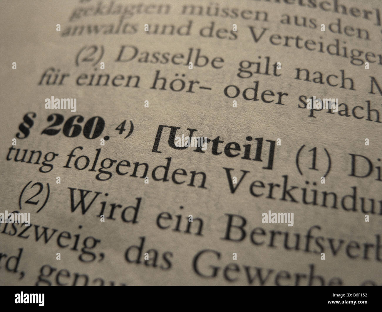 Code of penal procedure hi-res stock photography and images - Alamy