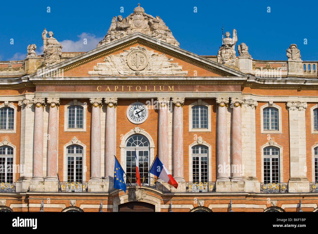 Capitoleum, Place de Capitol, Toulouse, Midi Pyrenees, France, Europe ...