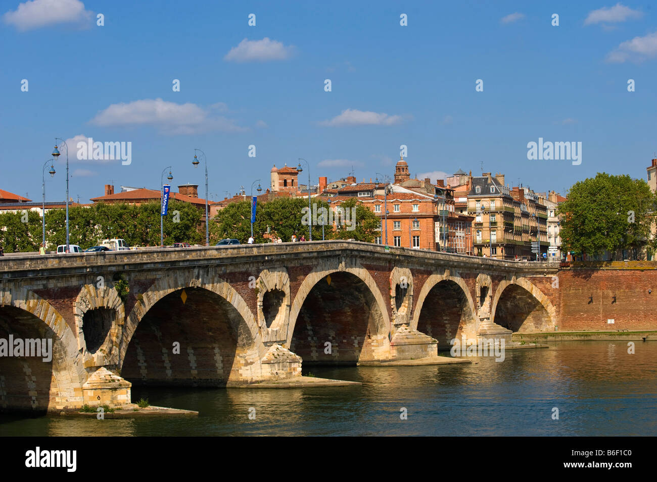 Pont Neuf Bridge, Toulouse, Midi Pyrenees, France, Europe Stock Photo - Alamy