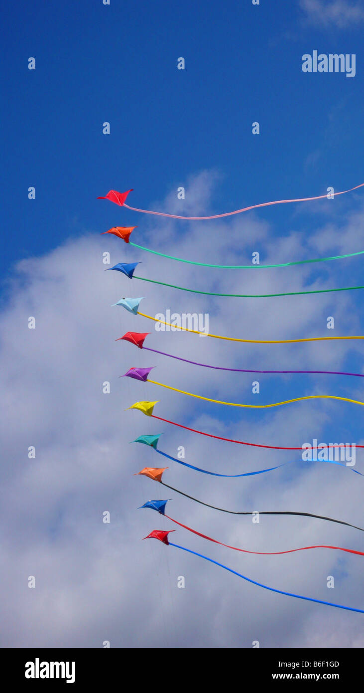 Eleven kites on top of each other hi-res stock photography and images ...
