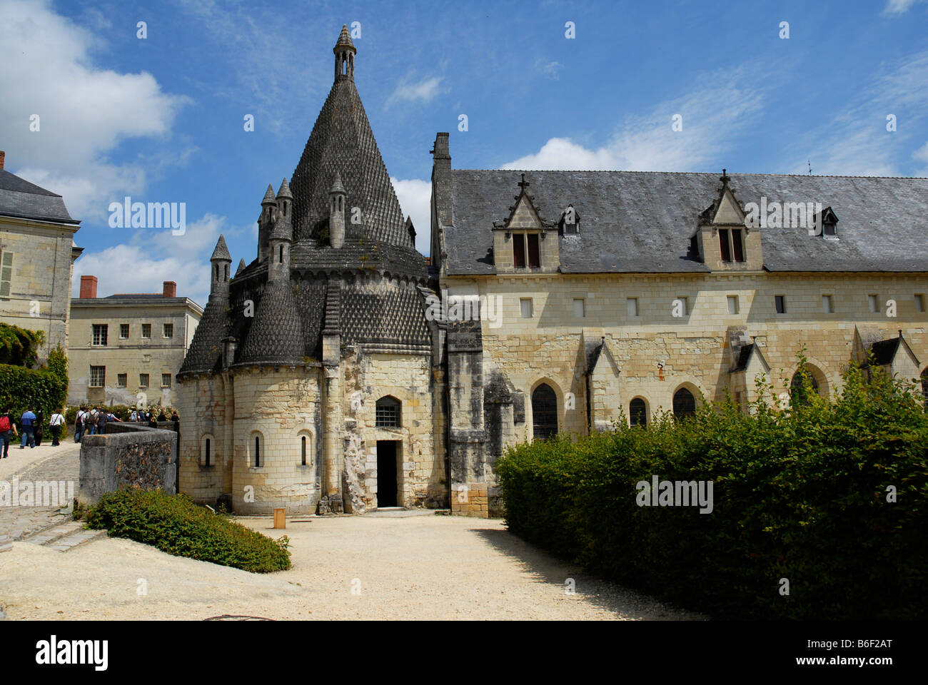 Royal Abbey of Fontevraud The romanesque kitchens Maine et Loire Anjou ...