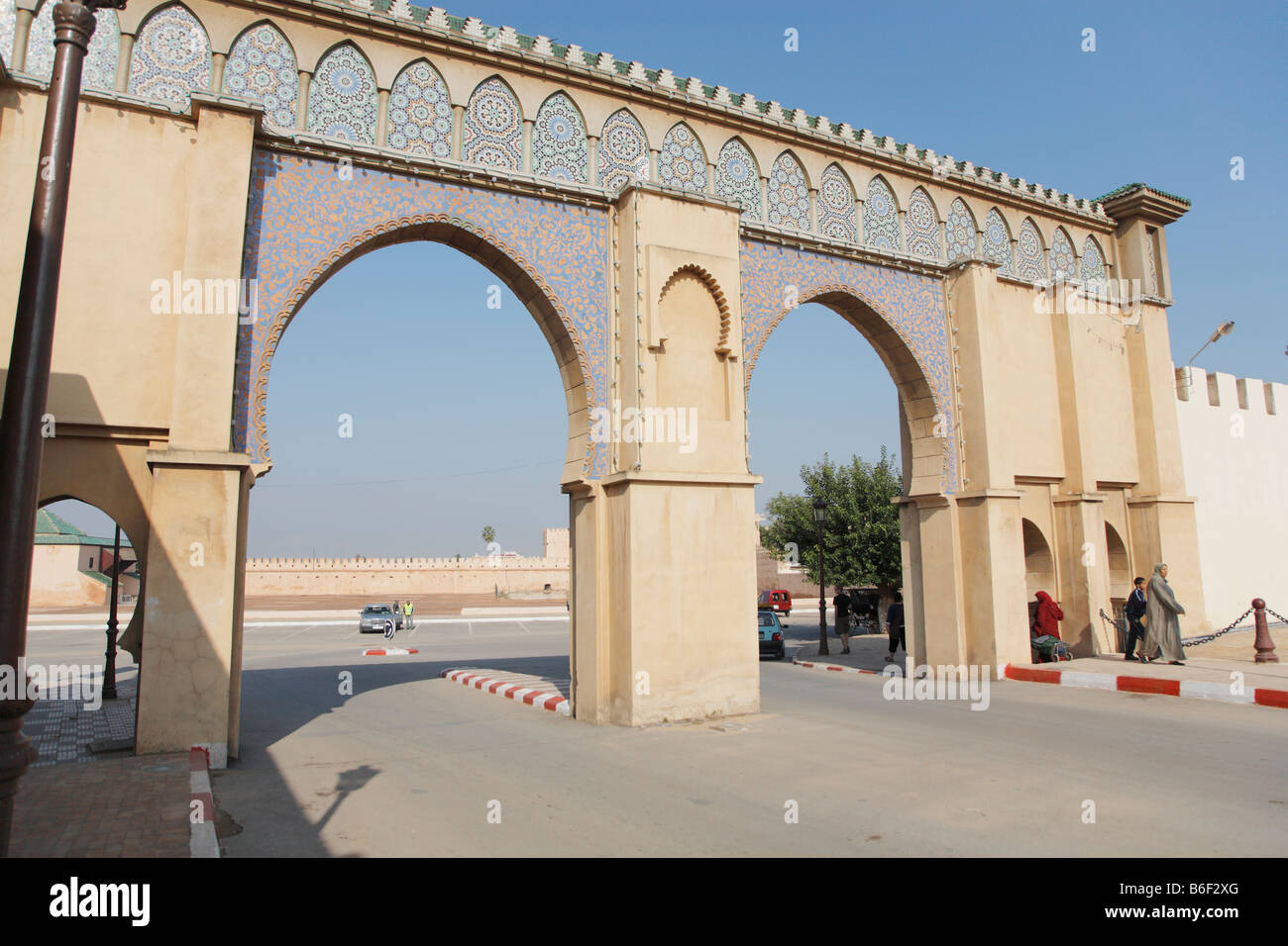 Meknes gate hi-res stock photography and images - Alamy