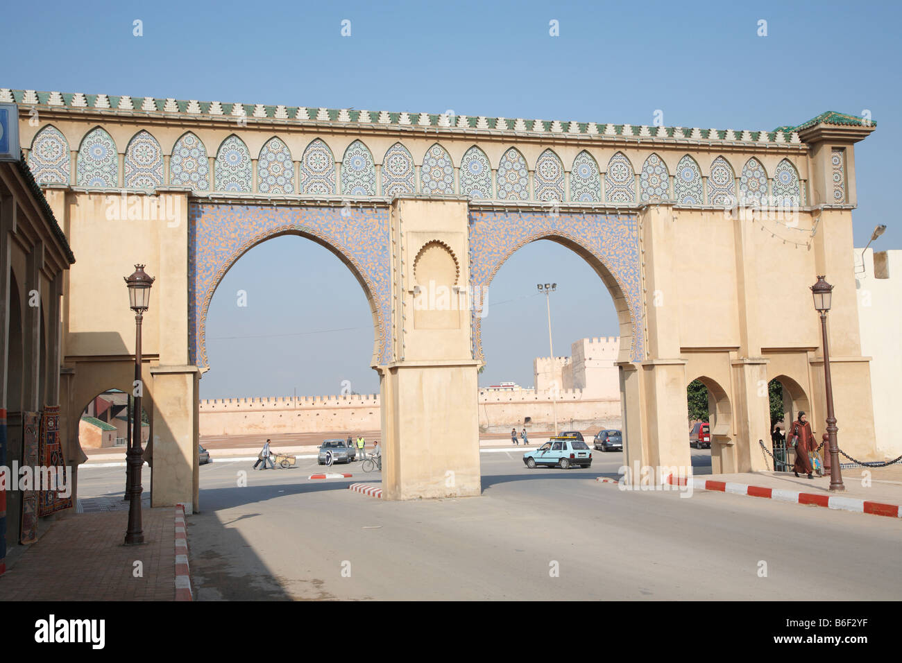 Morocco entrance gate hi-res stock photography and images - Alamy