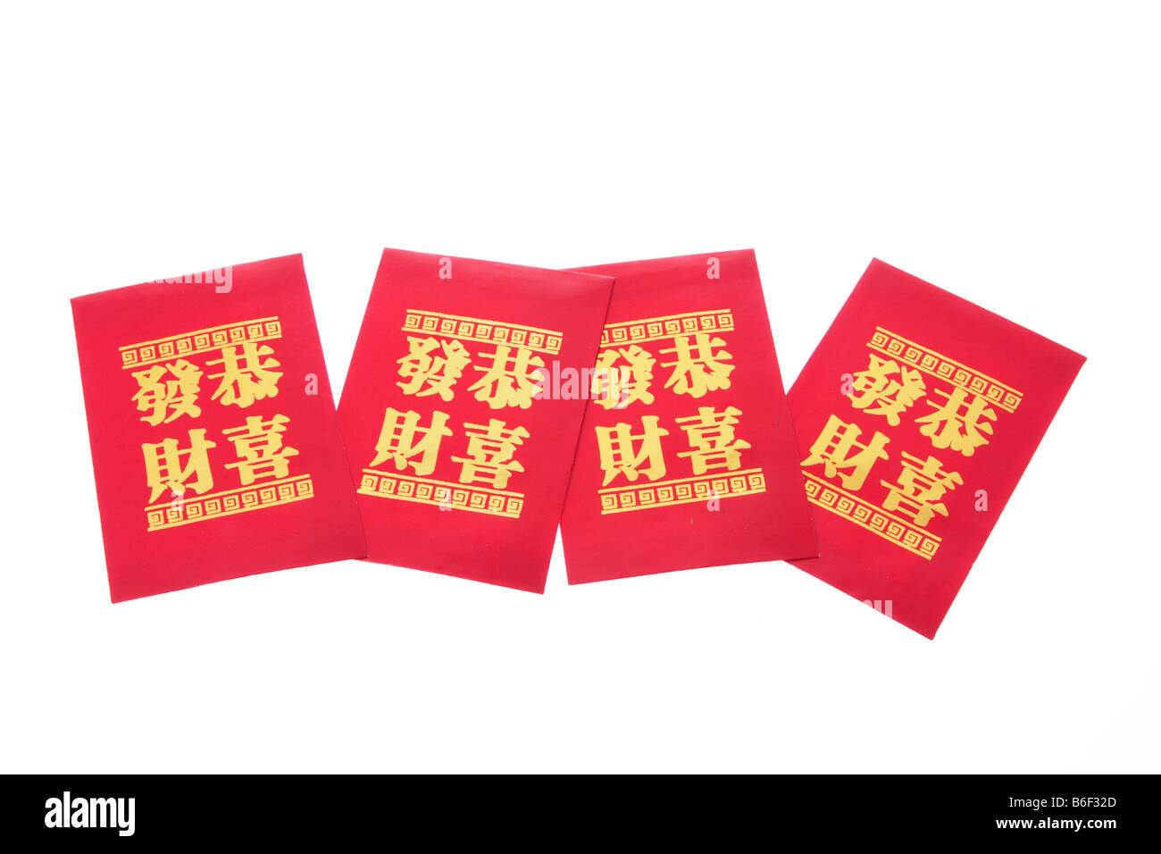Chinese New Year Red Packets Stock Photo - Alamy