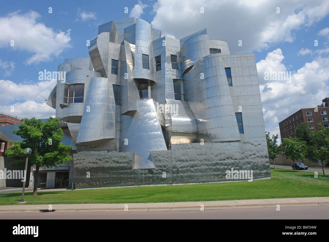 U of M Art Museum Stock Photo - Alamy
