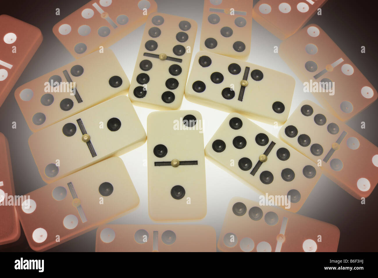 Fallen dominoes hi-res stock photography and images - Alamy