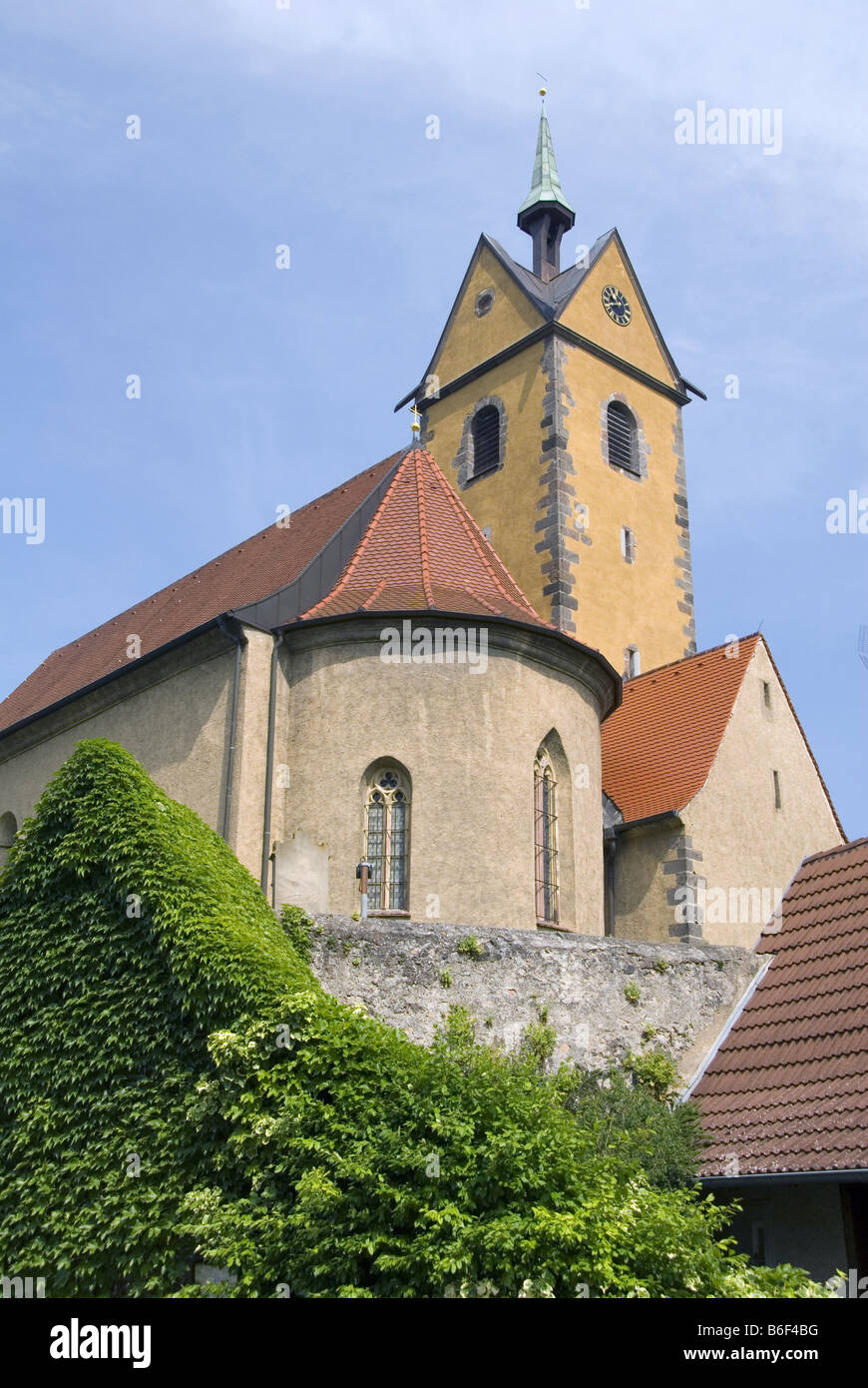 chuch St. Michael, Germany, Baden-Wuerttemberg, Niederrotweil Stock ...