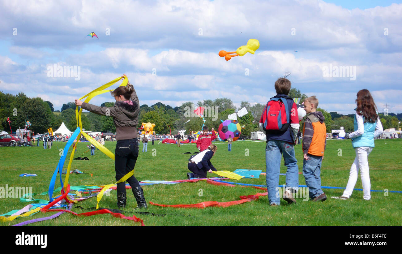 Large family with diverse children hi-res stock photography and images ...