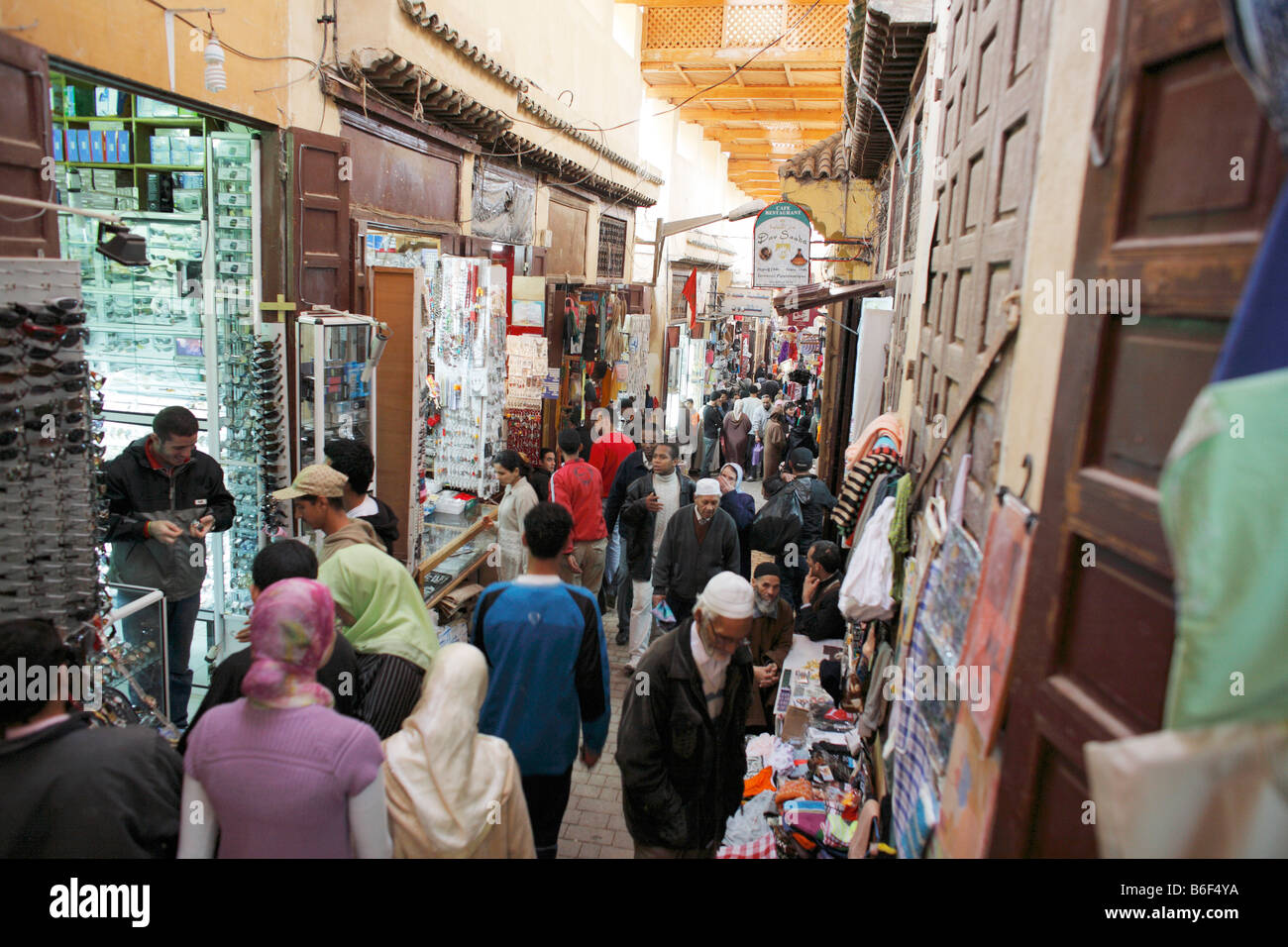 Market, Fes, Morocco, Africa Stock Photo - Alamy