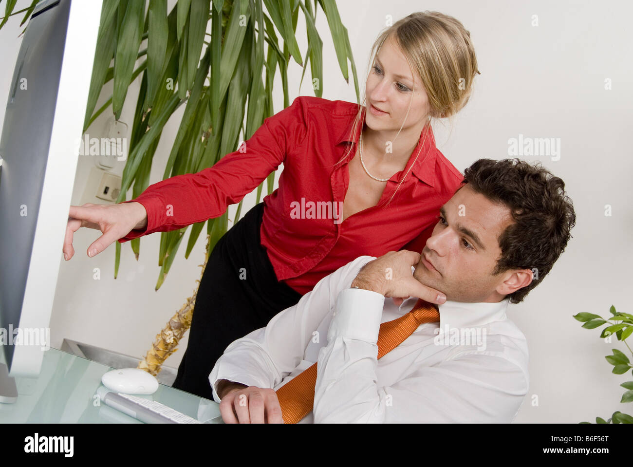 conflict in office Stock Photo - Alamy