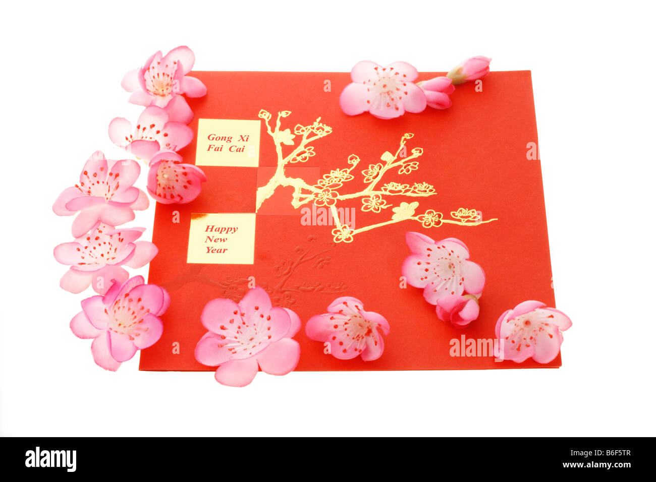 Blossom greetings Cut Out Stock Images & Pictures - Alamy