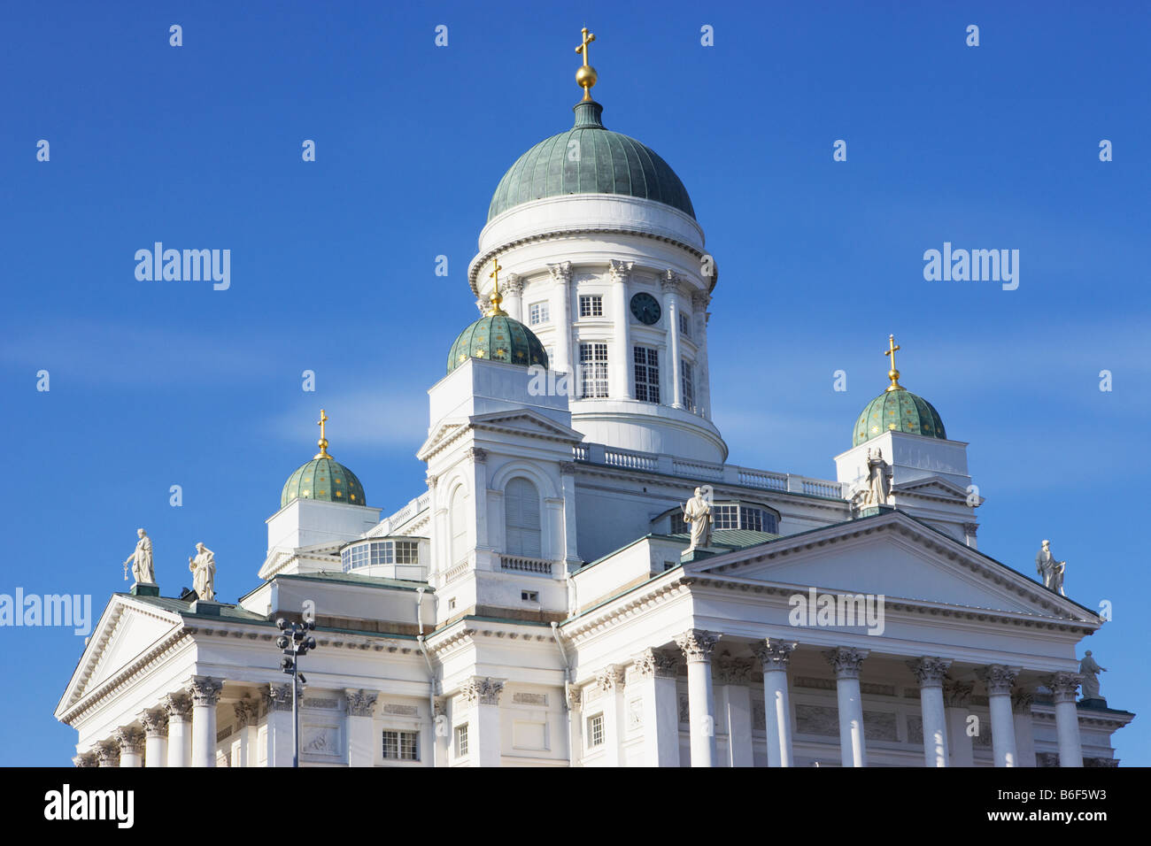 Blue and gold cathedral clock hi-res stock photography and images - Alamy