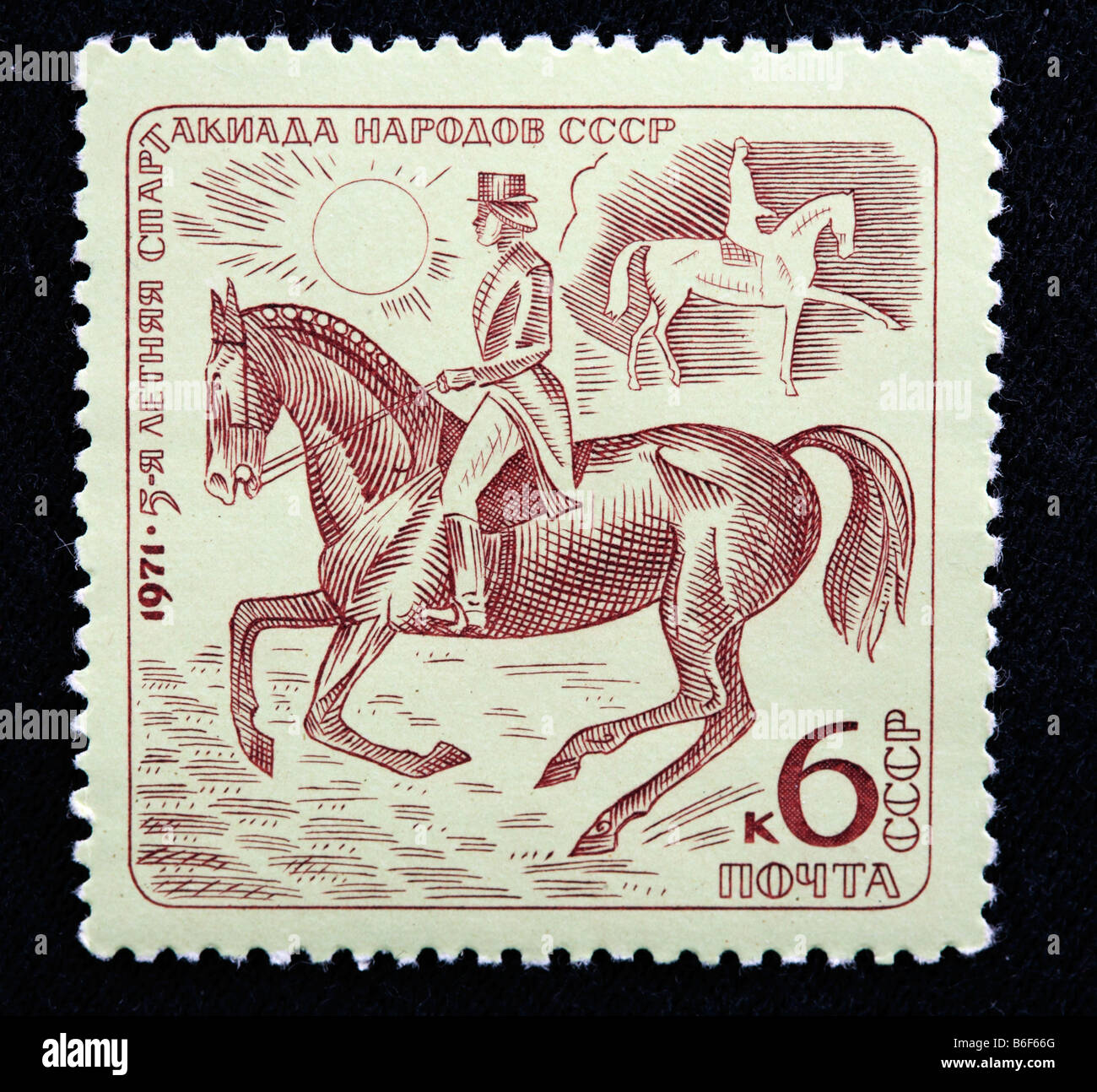 Stamp Horse High Resolution Stock Photography and Images - Alamy