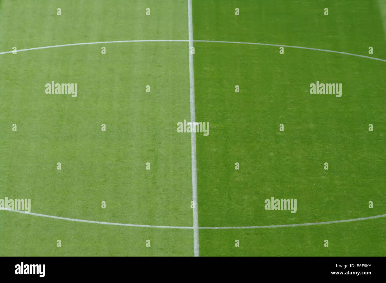 soccer field close ups of markings Stock Photo - Alamy