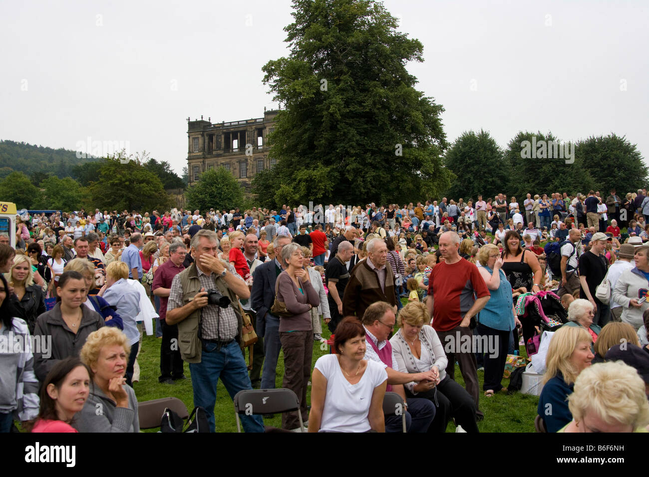 Chatsworth Country Fair, Chatsworth House, Derbyshire, UK Stock Photo ...