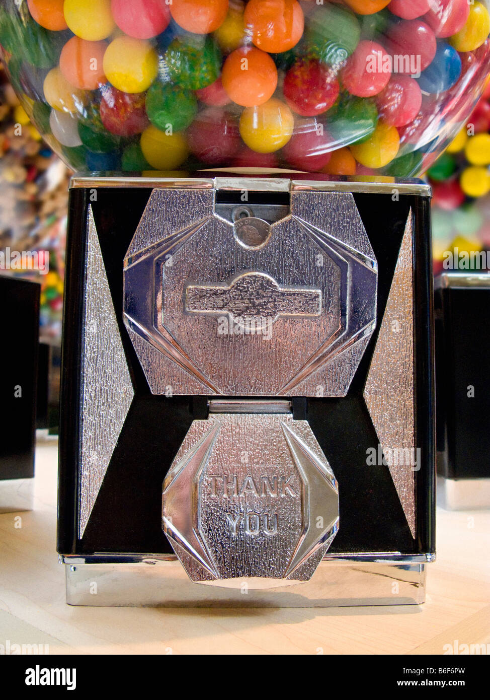 Several gum ball machines in shopping mall Seattle WA USA Stock Photo ...