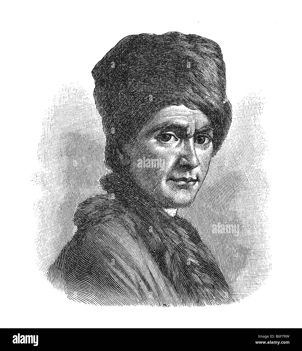 Jean jacques rousseau portrait Cut Out Stock Images & Pictures - Alamy