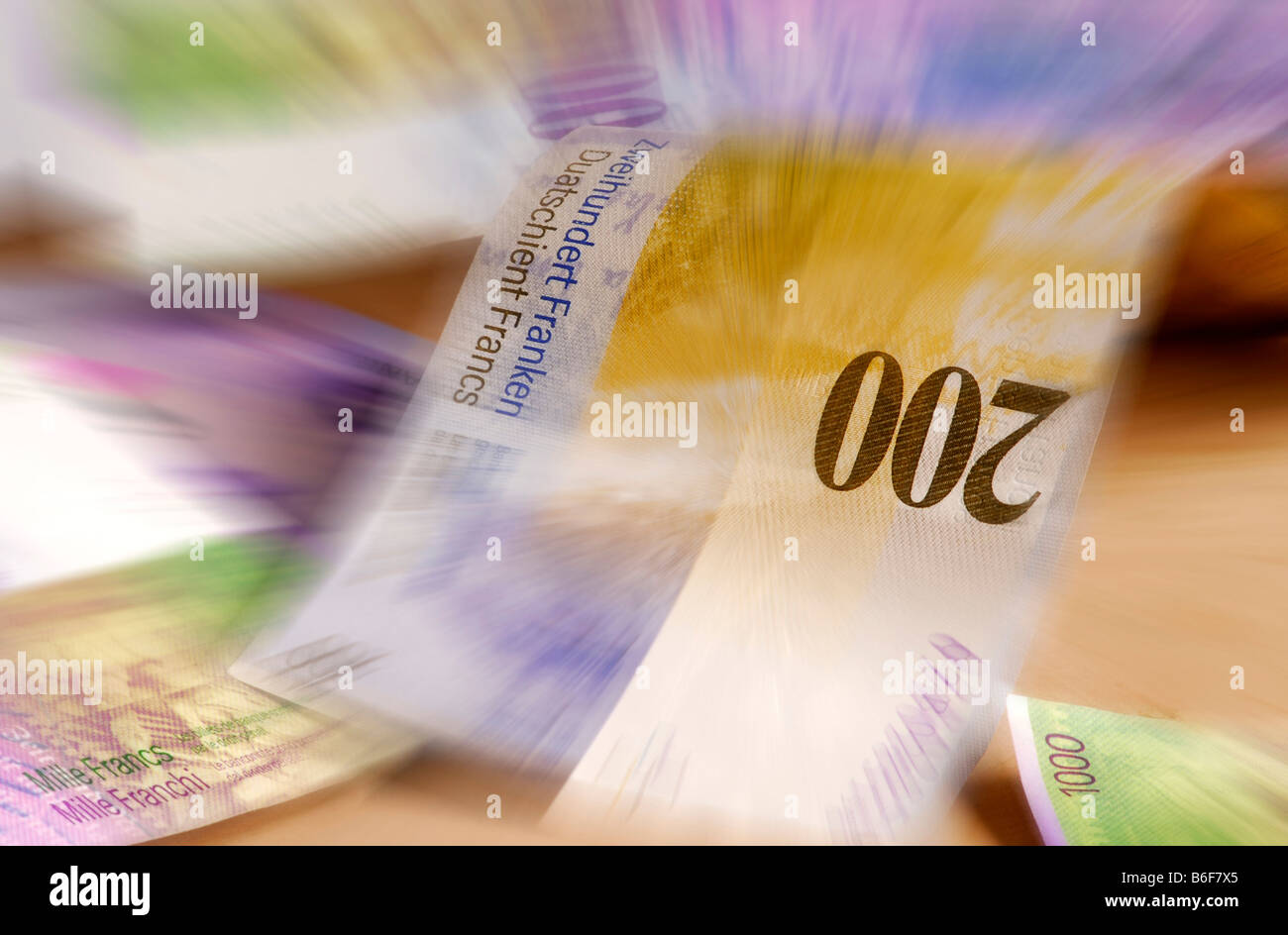 200 swiss francs hi-res stock photography and images - Alamy